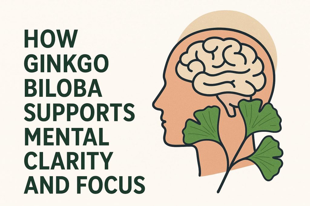How Ginkgo biloba Supports Mental Clarity and Focus