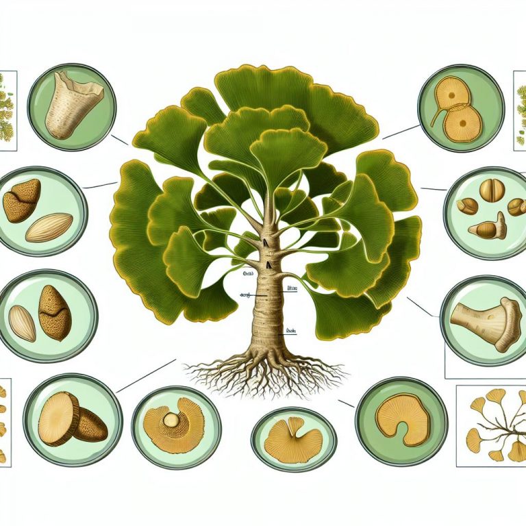 The Different Parts of the Ginkgo biloba Tree and Their Uses